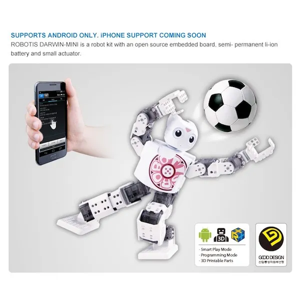 Robotis Mini Programmable Humanoid Robot