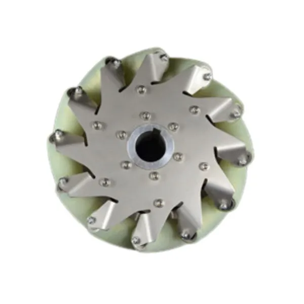 Set de 4 roues Mecanum industrielles 152 mm (Charge de 150 kg)