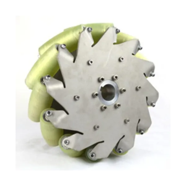 Set of 4 Mecanum Wheels 10 inches 254 mm (500 kg Load)