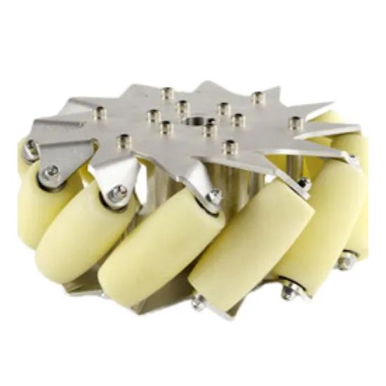 Roue Mecanum Aluminium 203 mm | Génération Robots